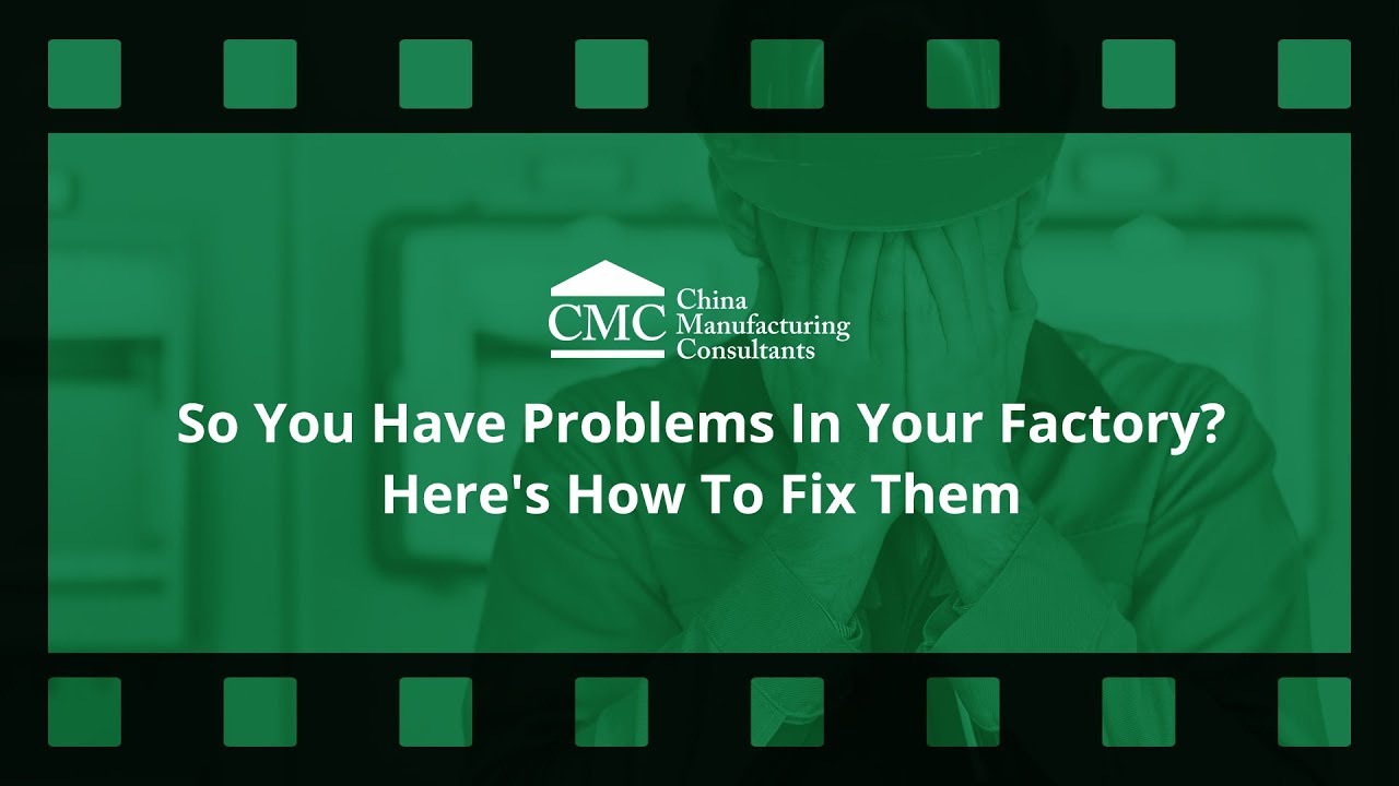 So You Have Problems In Your Factory? Here's How To Fix Them - YouTube