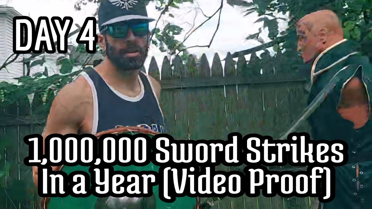 1,000,000 Sword Strikes, DAY 4 (Video Proof) - YouTube
