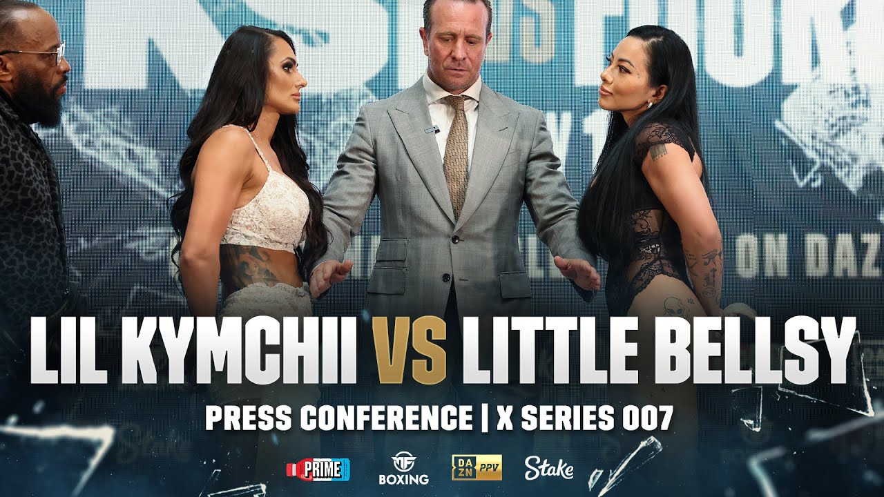 "Your coach was in my DM's!" Bellsy and Lil KymChii GO OFF at press ...