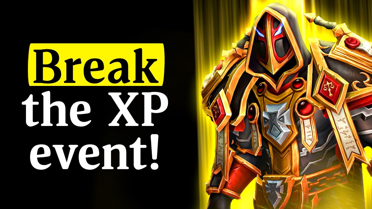 WoW's Leveling Event Is HUGE! Instant XP Potion Farm - YouTube