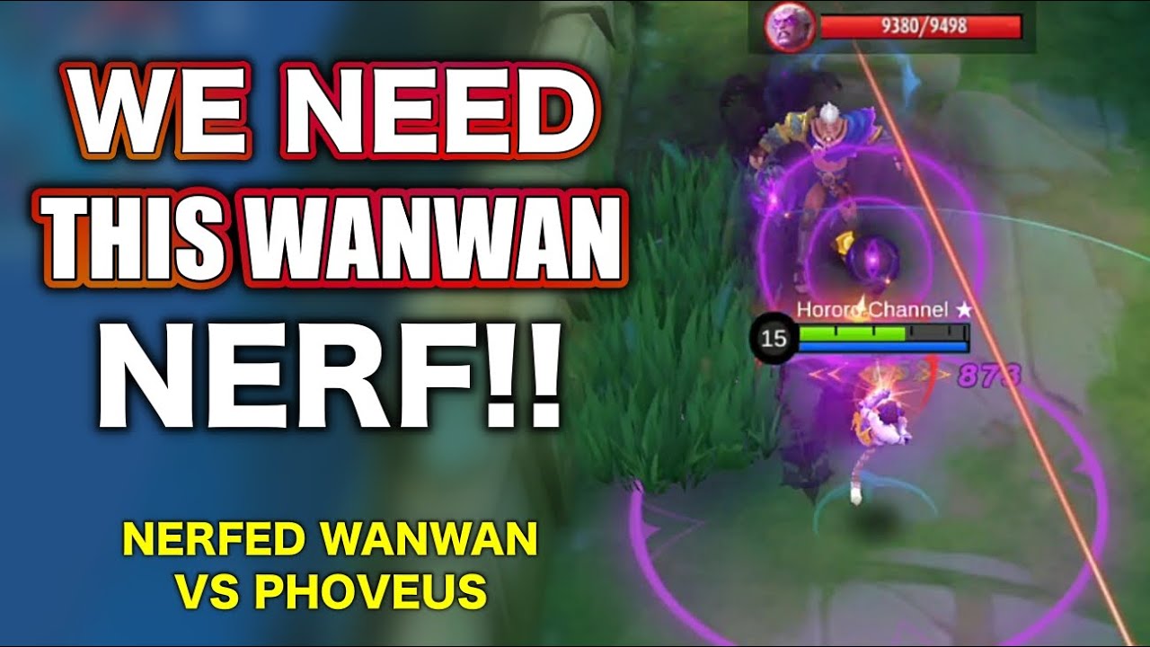 WE NEED THIS WANWAN NERF | ADVANCE SERVER - YouTube
