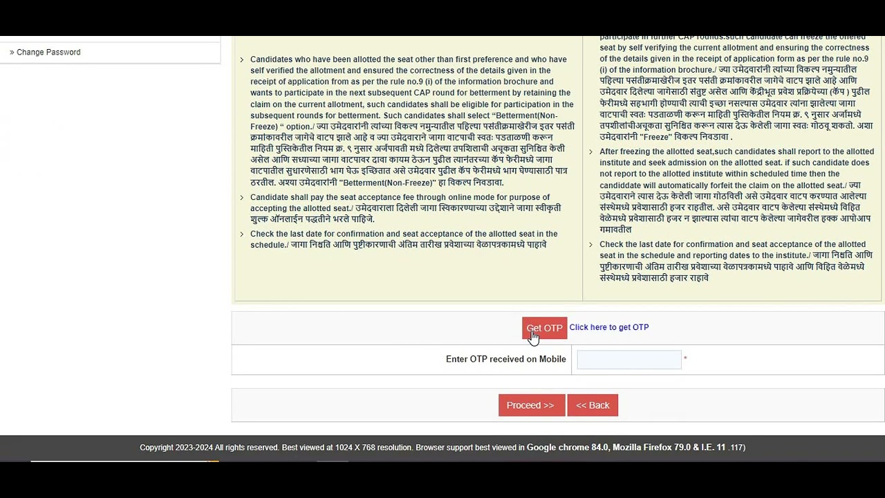 SEAT ACCEPTANCE procedure for POST SSC DIPLOMA in Polytechnic 2023 Admission - YouTube