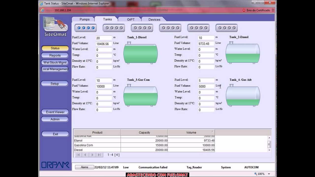 Abastecendo com FuelOmat - YouTube