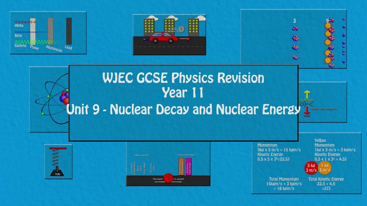 WJEC GCSE Physics Revision - Unit 9 - Nuclear Decay and Energy - YouTube
