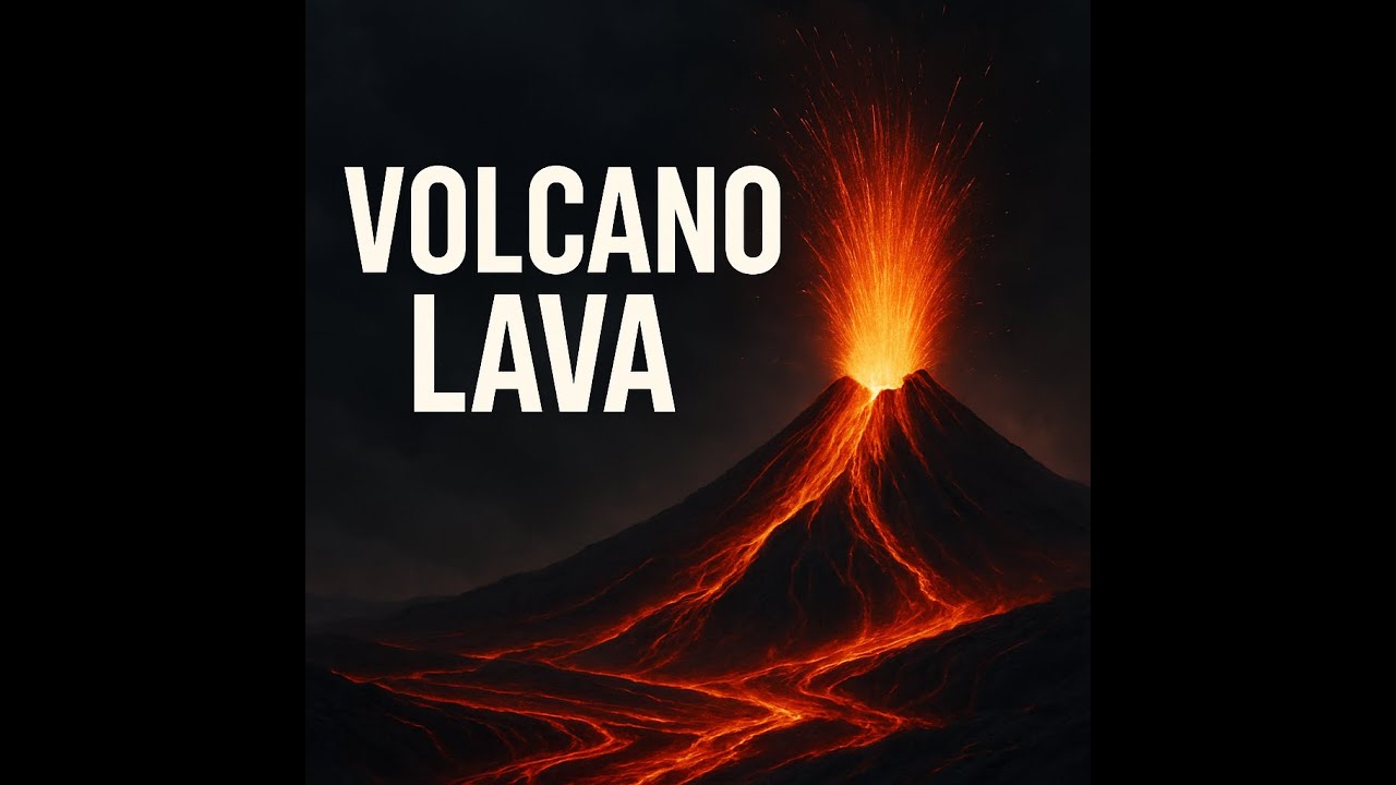 "4K Volcano Scenery with Relaxing Music | Calming Nature Visuals 🌋 ...