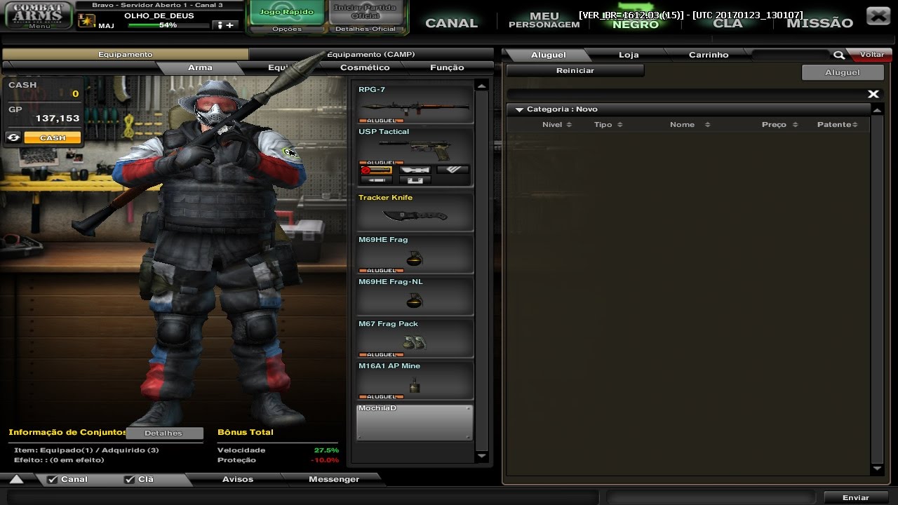 Atualização Mais ou Menos!!! Combat Arms- - YouTube