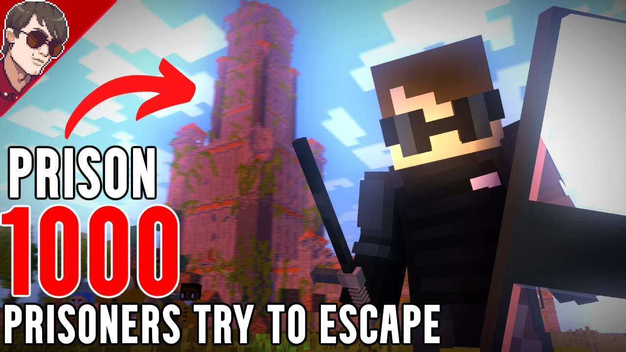 1000 Players TRY to ESCAPE Prison in Minecraft | The @ish State Rerun ...
