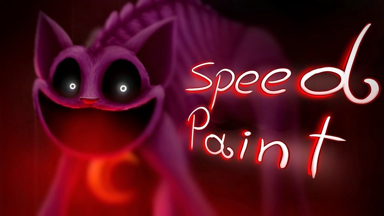 Catnap Speedpaint [Poppy Playtime] Speedpaint - YouTube