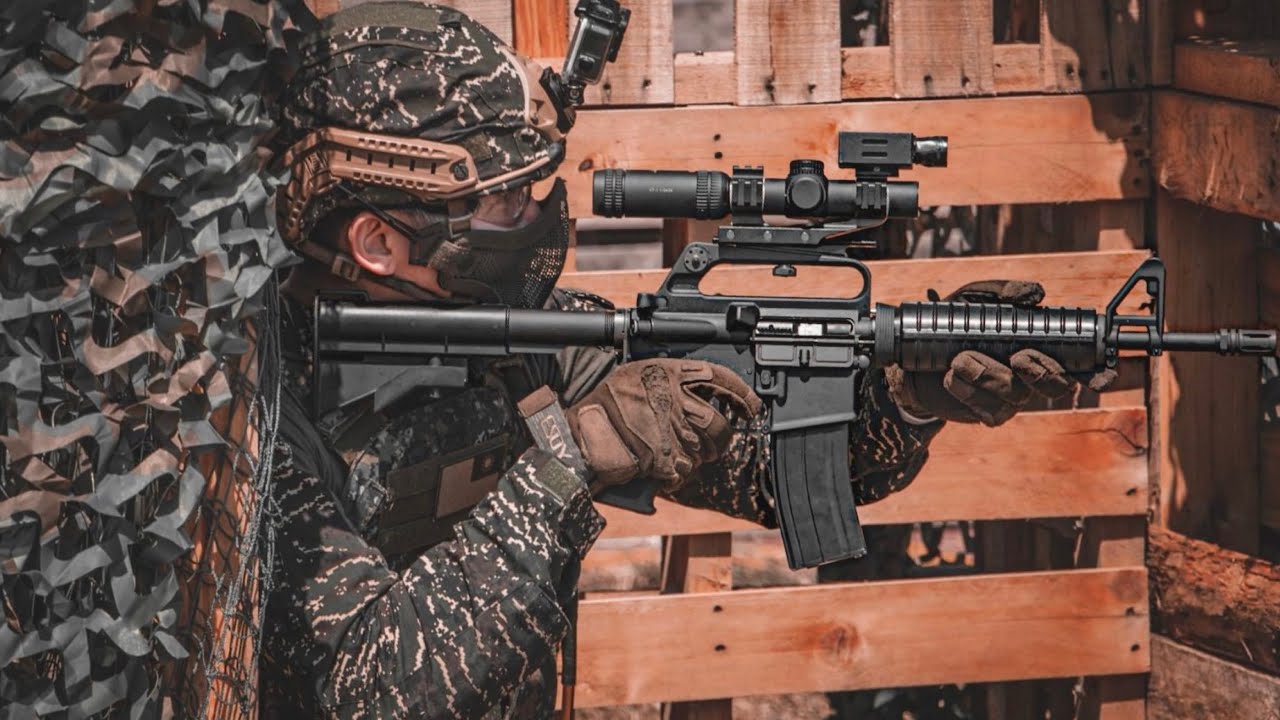 VFC M733 GBB 鐵狼槍隊 - YouTube