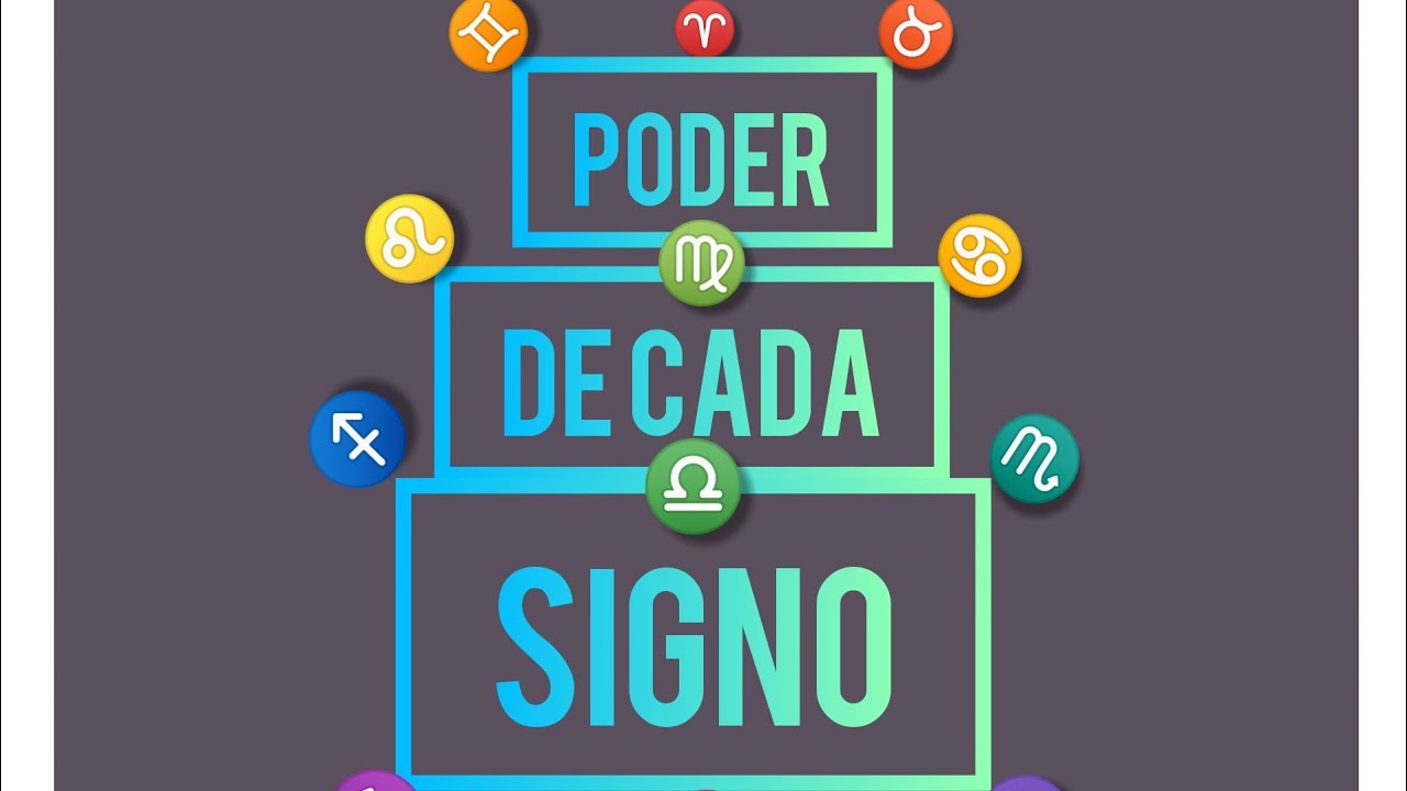 poder de cada signo - YouTube