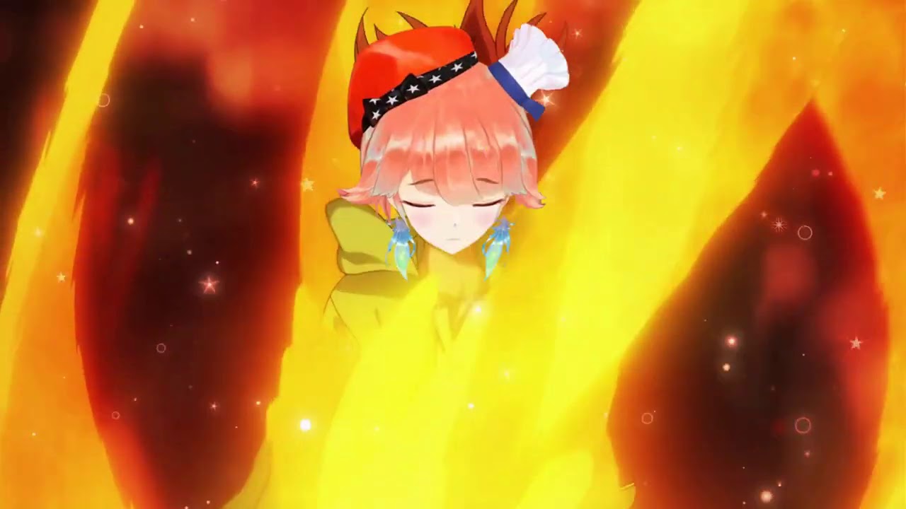 rare footage of a vtuber transforming into a phoenix - YouTube