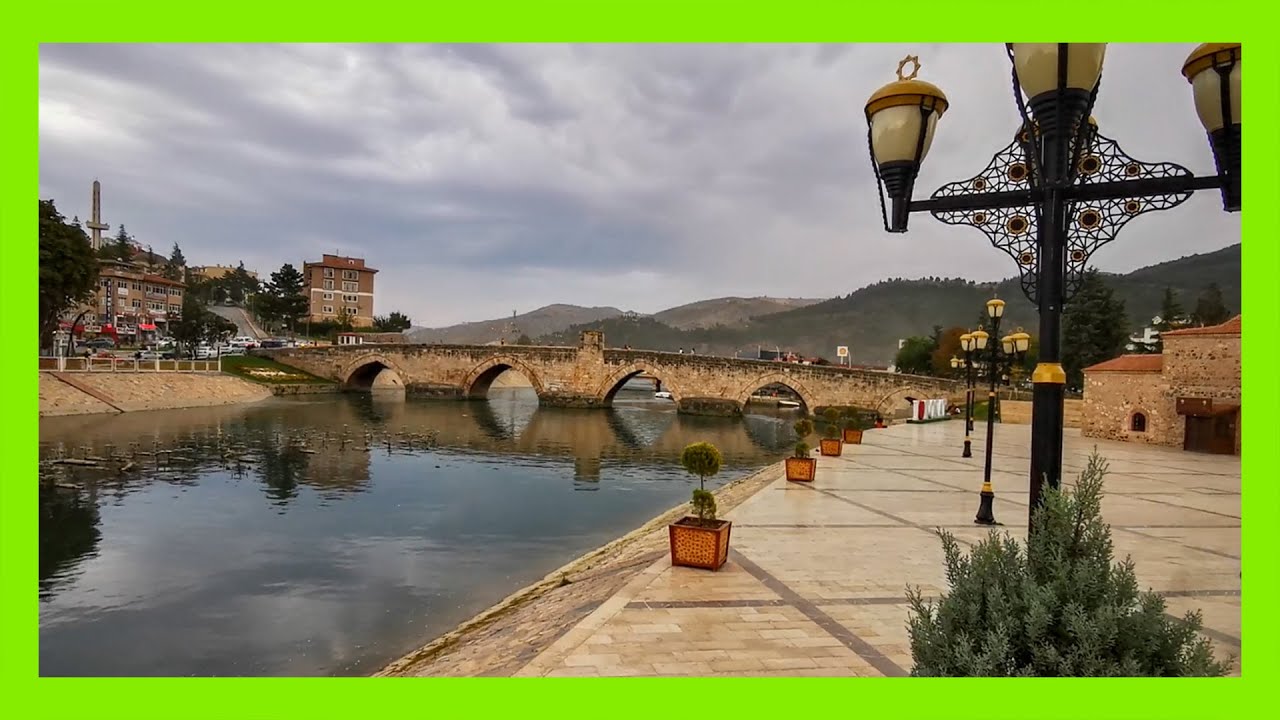 TOKAT walk: YEŞİLIRMAK riverside - in Tokat, Turkey [4K UHD HDR] - YouTube