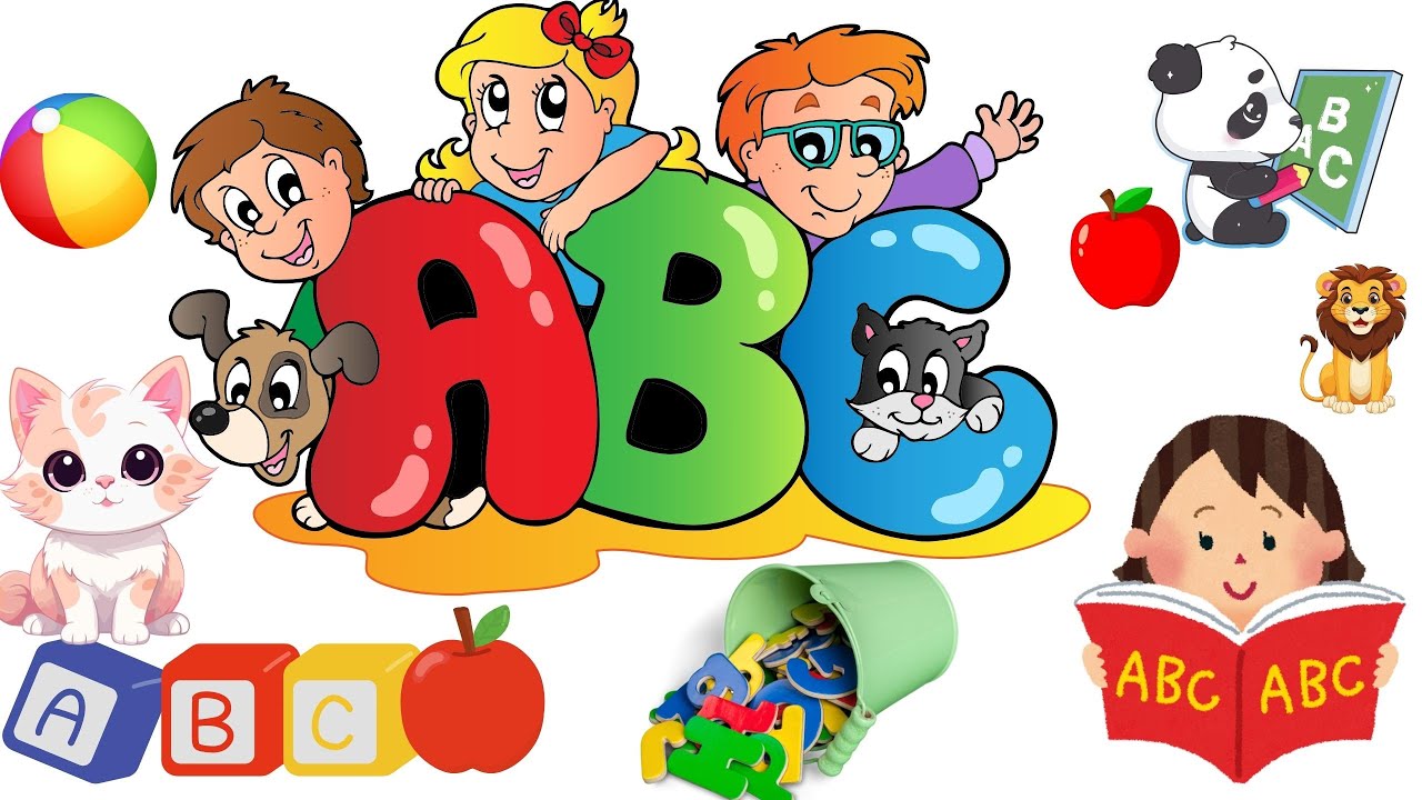 ABC | ABC for Kids | ABCD Song | Colorful ABCD | Leran ABCD | Rhymes ...