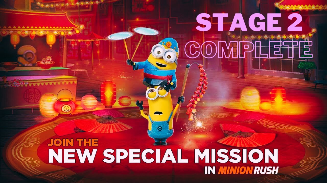 Despicable Me Minion Rush Special Mission House of Flying Minions Stage ...