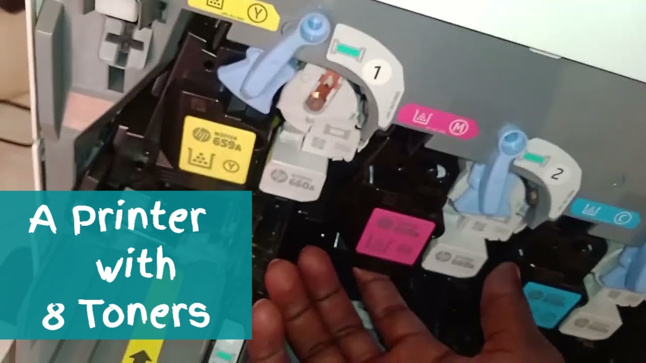 This Printer uses 8 Toner Cartridges, but is it true? (HP Color ...