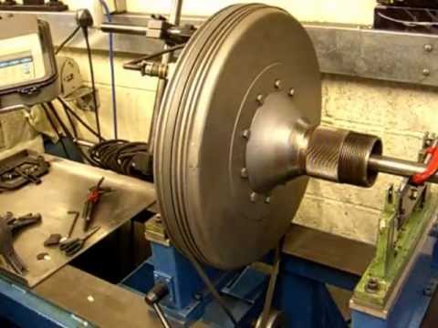 Break Drum Balancing at Vibration Free - YouTube