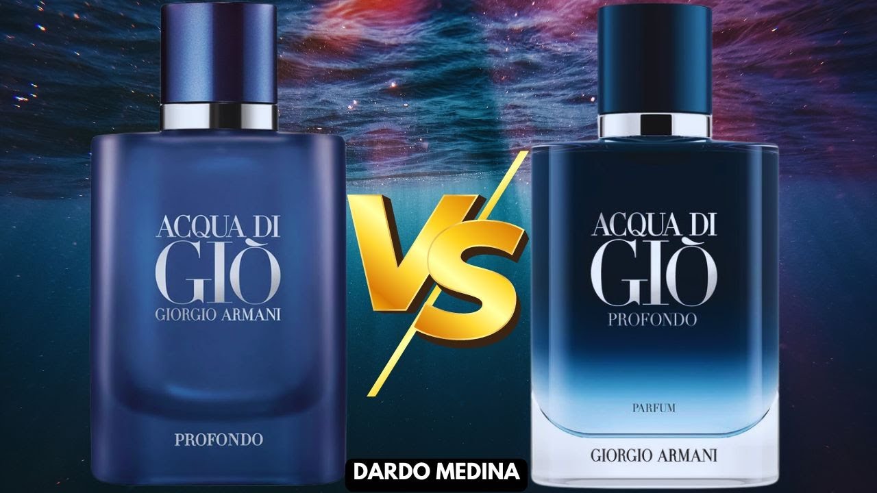 🟡 ACQUA DI GIÓ PROFONDO | ¿Eau de Parfum o Parfum?🤔 - ¿Cuál elegir ...