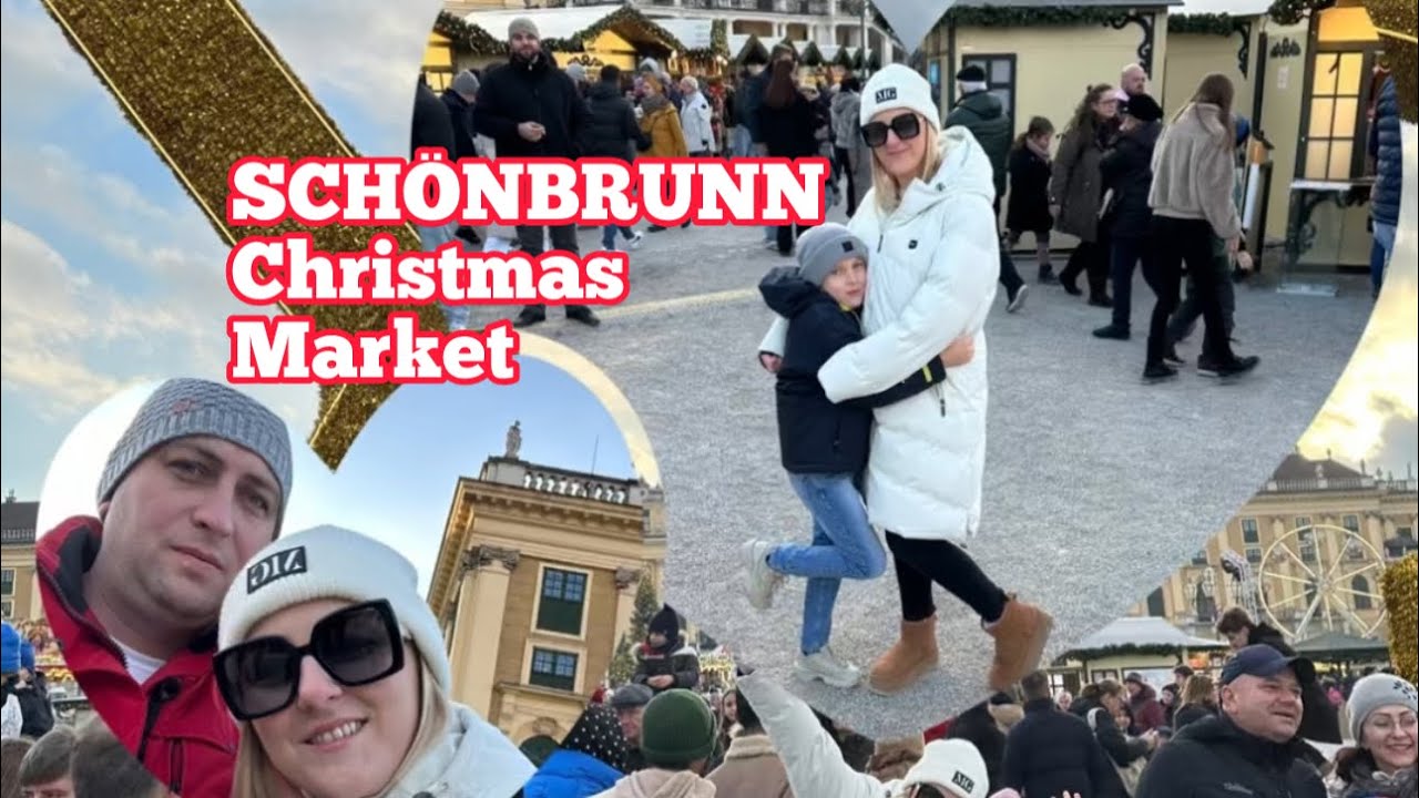 Bozićna pijaca SCHÖNBRUNN Beč - YouTube