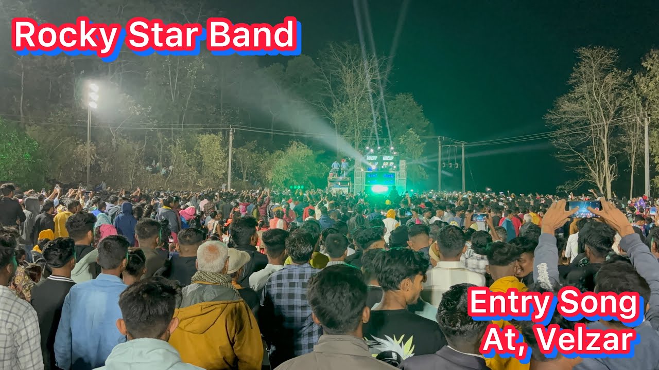 Rocky Star Band Entry Song @jaitungamit Salam Rocky Bhai At, Velzar ...