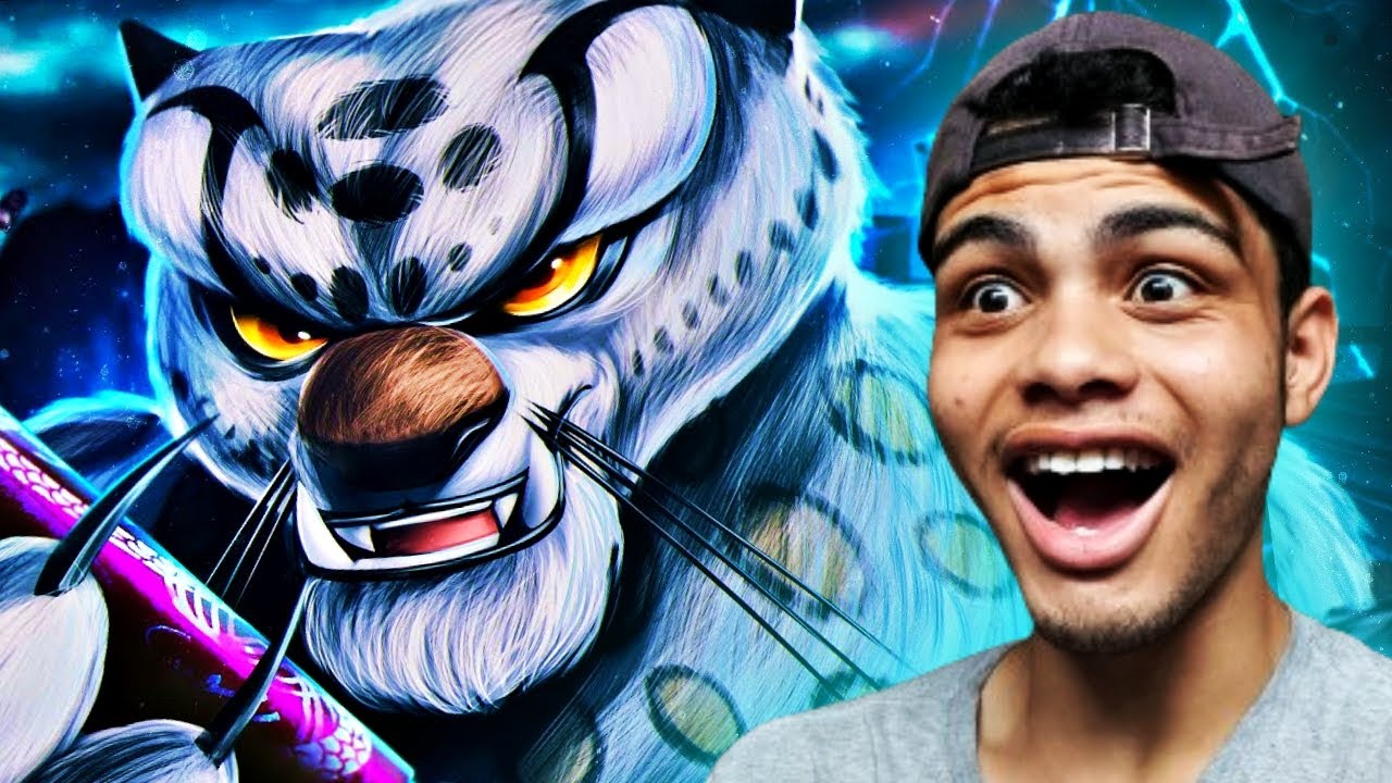 | O VERDADEIRO DRAGÃO GUERREIRO | Tai Lung (Kung Fu Panda) - Meu Destino | Gabriza | RK REACT ...