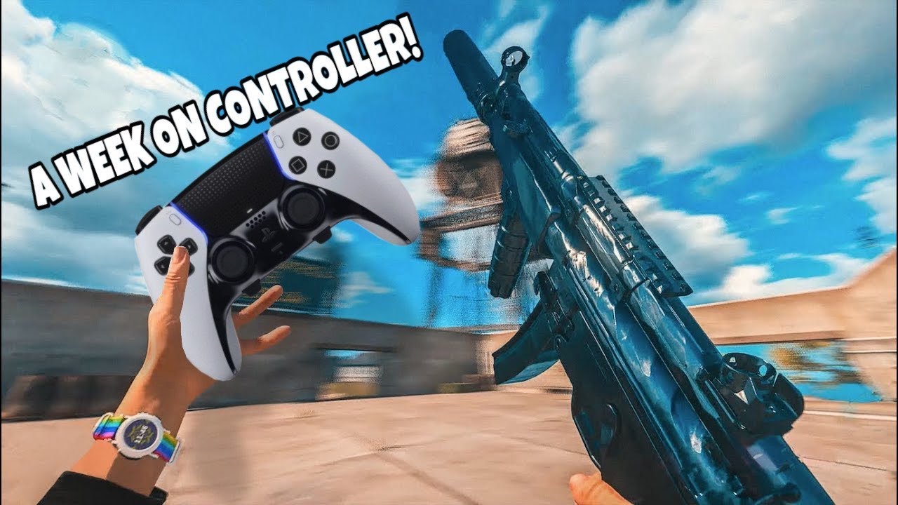 PLAYING CONTROLLER for A WEEK // Warzone Live - YouTube