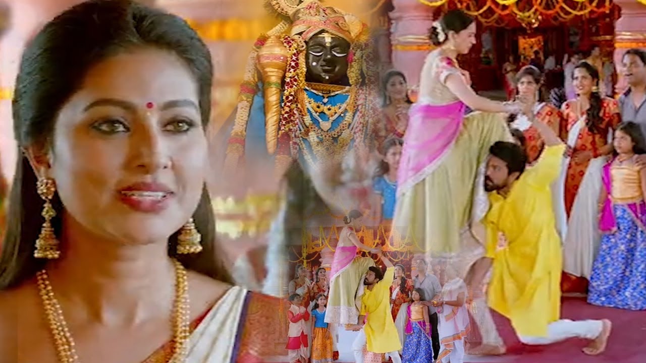 Ram Lifting Kiara Advani In Temple Scene || Vinaya Vidheya Rama Movie ...