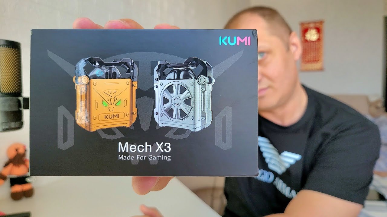 KUMI MECH X3 - ИГРОВЫЕ НАУШНИКИ КОТОРЫЕ МЕНЯ УДИВИЛИ - YouTube