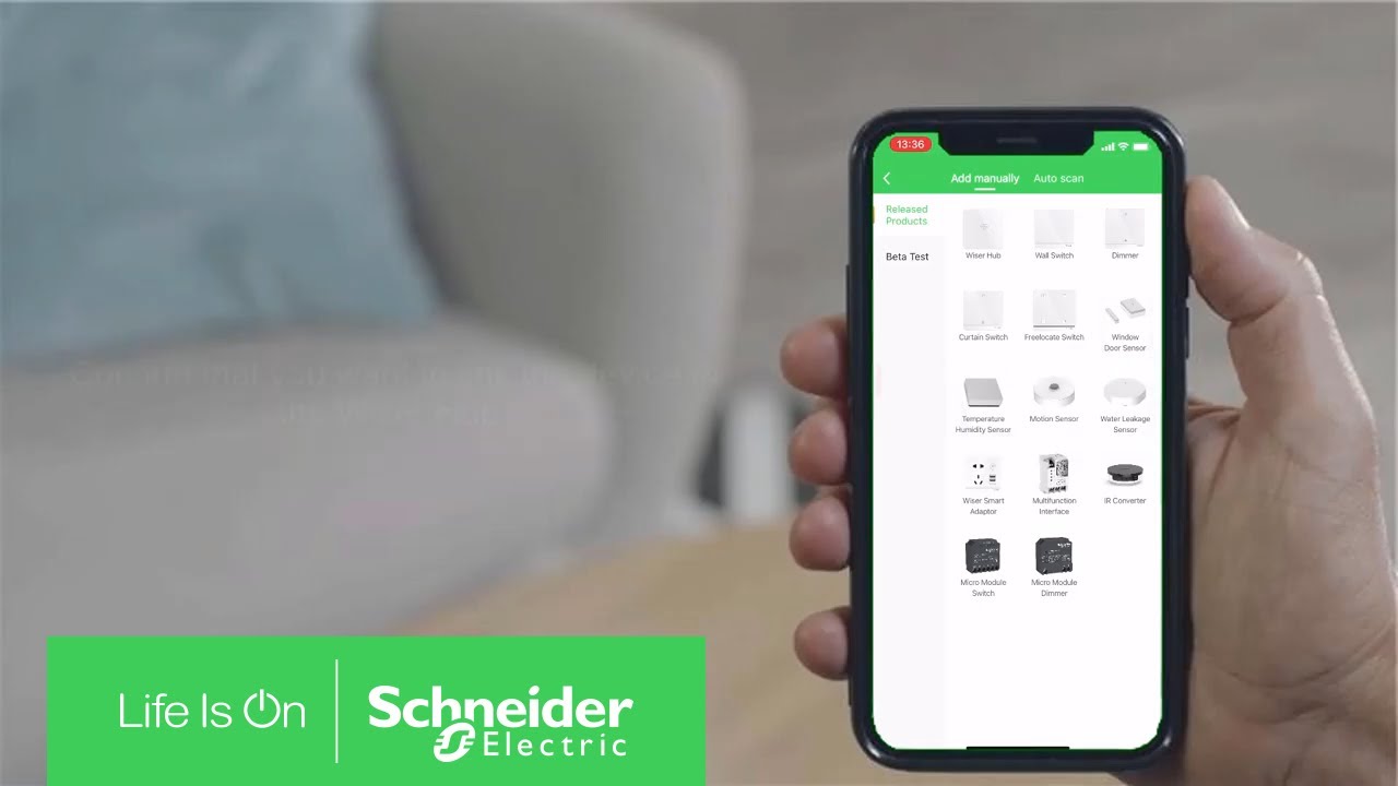 Wiser by SE - How to Add Wiser Sensor | Schneider Electric - YouTube