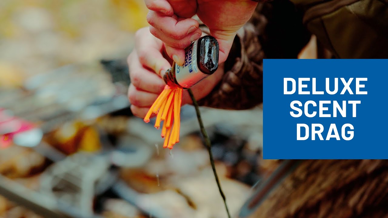 Deluxe Scent Drag | Single Drag Accessory for Deer Scents - YouTube