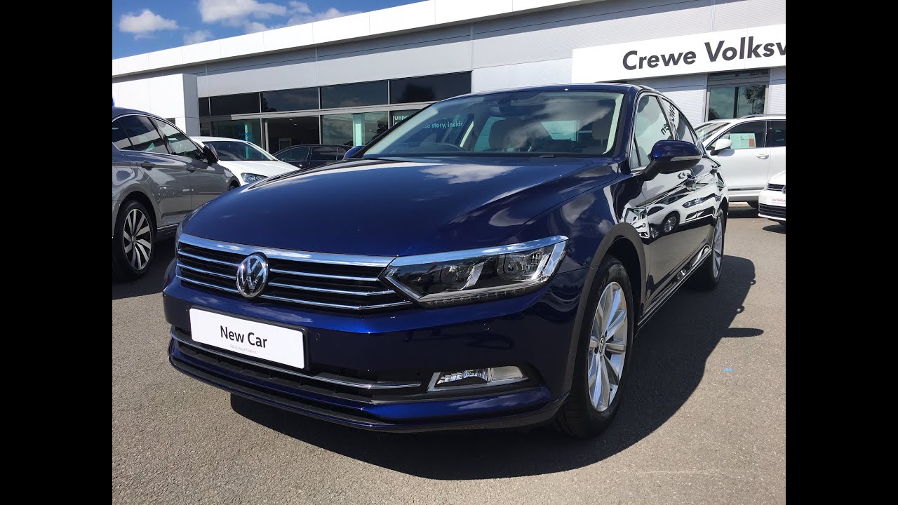 Brand New Volkswagen Passat SE Business 2.0Tdi Atlantic Blue @ Crewe VW ...