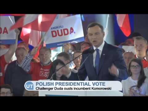 Duda Wins in Polish Presidential Vote: Komorowsk ousted in suprise result