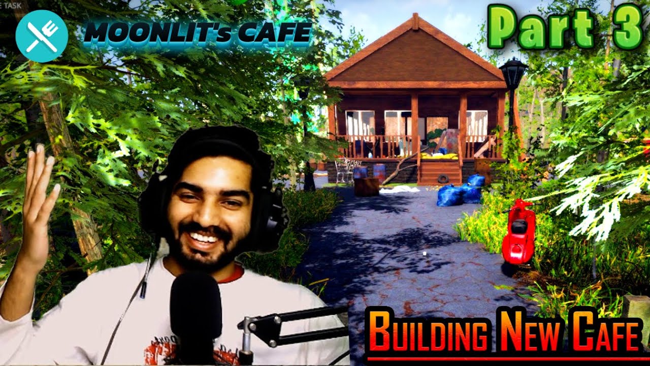 Repairing Another Cafe 🤑 | CAFE OWNER SIMULATOR | MOONLIT's CAFE PART 3 ...