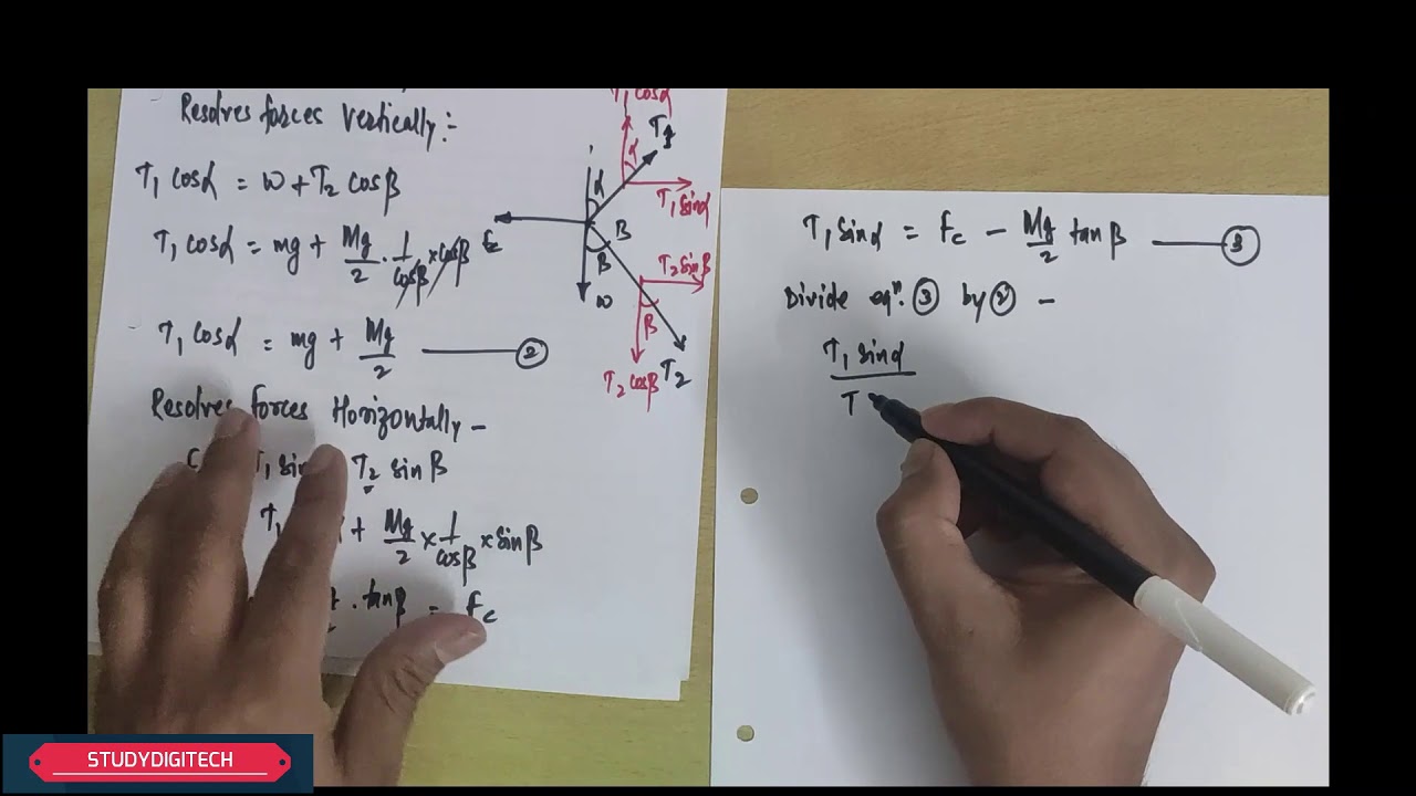 VL3 Derivation of Porter Governor - YouTube