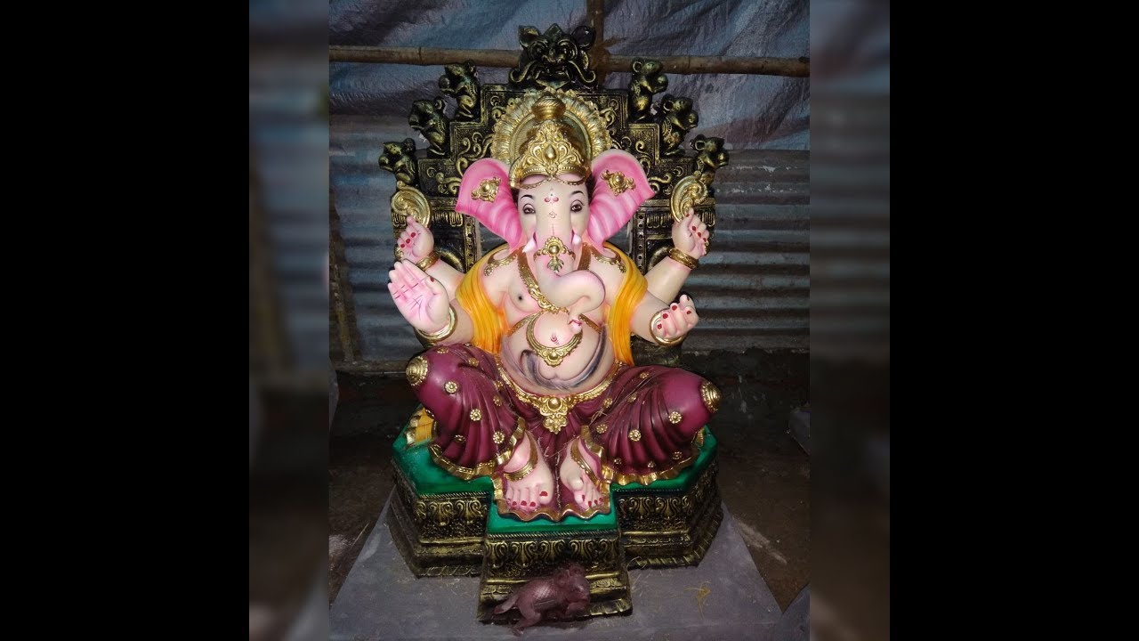 Gharguti Ganpati Bappa....Chalke Cha Raja 2017 Aagman Sohala - YouTube