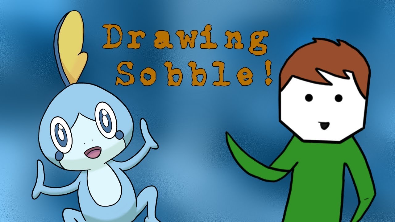 Drawing Sobble - Pokemon Sword & Shield Prep - YouTube