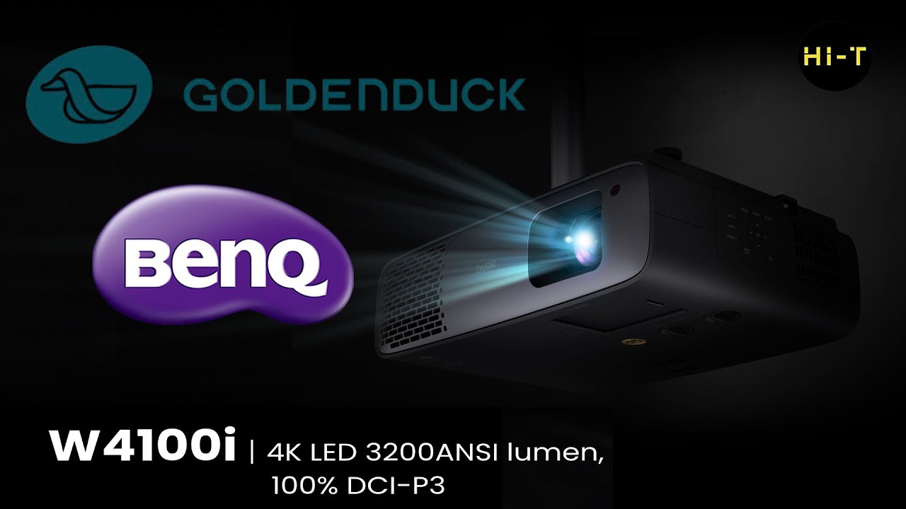“เปิดตัวครั้งใหญ่! BenQ x GoldenDuck กับโปรเจคเตอร์ 4K W1400i ที่ทุกคนรอคอย” - YouTube