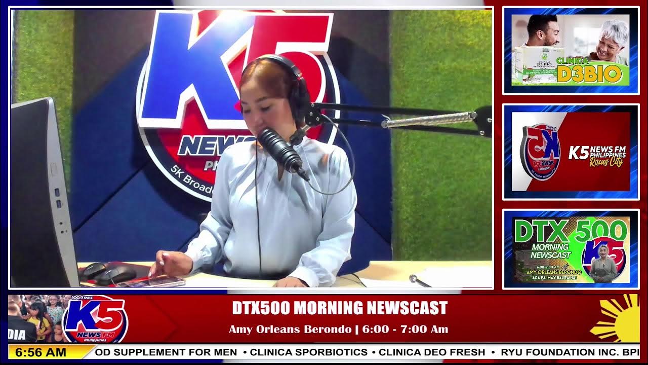 DTX500 MORNING NEWSCAST | August 29, 2024 With Amy Orleans Berondo - YouTube