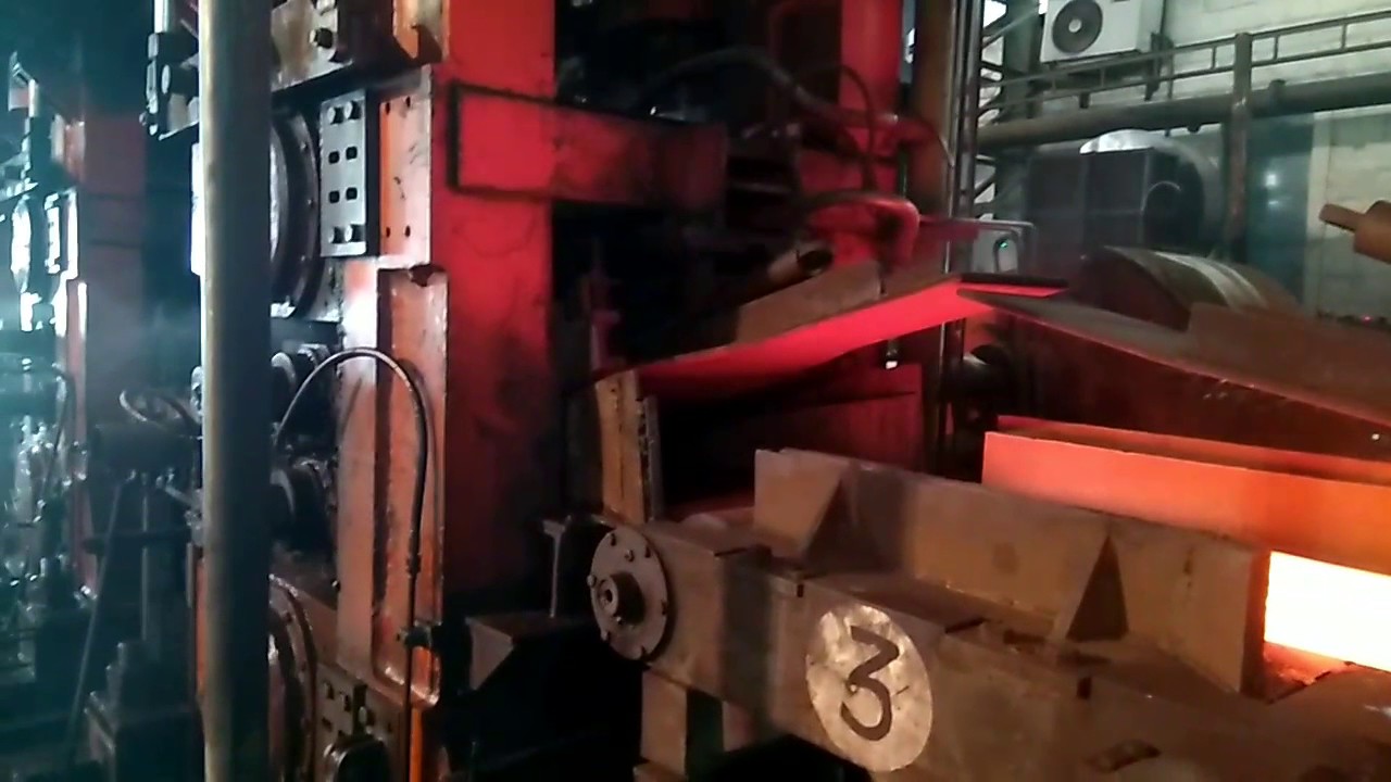 Hot Strip Mill Production Process. Tandem - YouTube