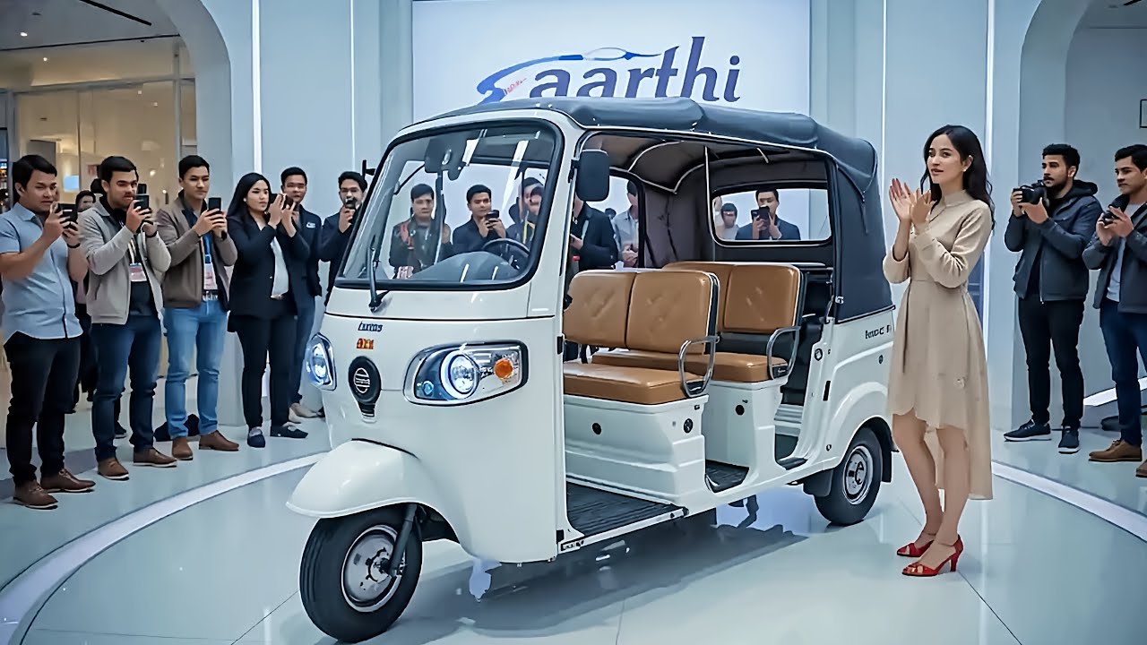 🛺2025 Saarthi DLX Electric Auto Rickshaw FINALLY Launched – INSANE ...