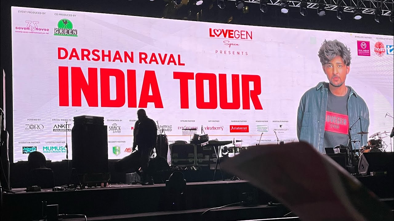 Darshan Raval India Tour Kolkata/ Full concert vlog of DR India Tour ...