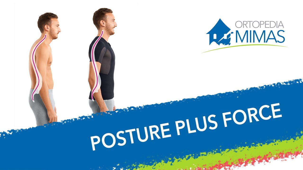 Camiseta Correctora de la Postura Posture Plus Force - YouTube
