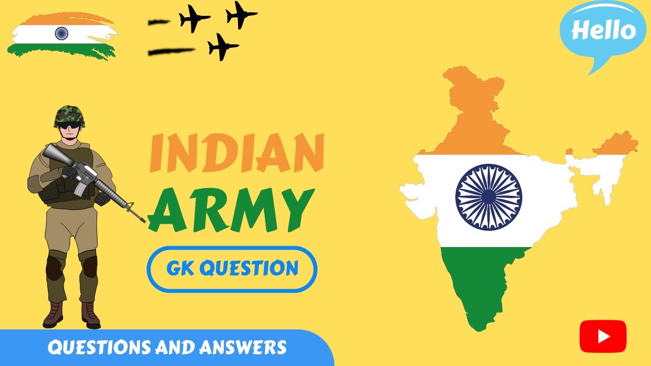 Indian Army GK Questions | भारतीय सेना सामान्य ज्ञान - Indian Army ...