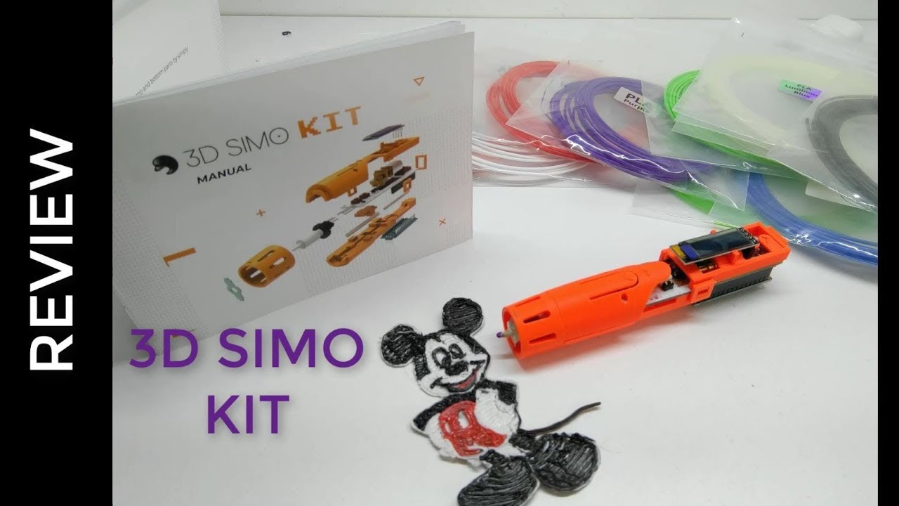 arma tu lápiz con 3Dsimo kit completamente Open Source con arduino - YouTube