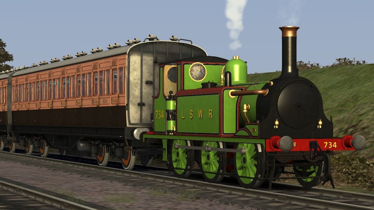 Train Simulator 2020 - LSWR A1 'Terrier' - Fairford Shuttle - YouTube