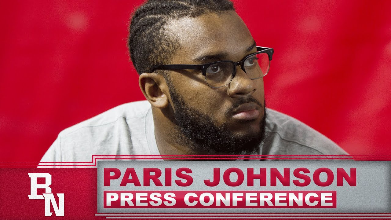 Ohio State Offensive Tackle Paris Johnson Jr. Previews Michigan - YouTube