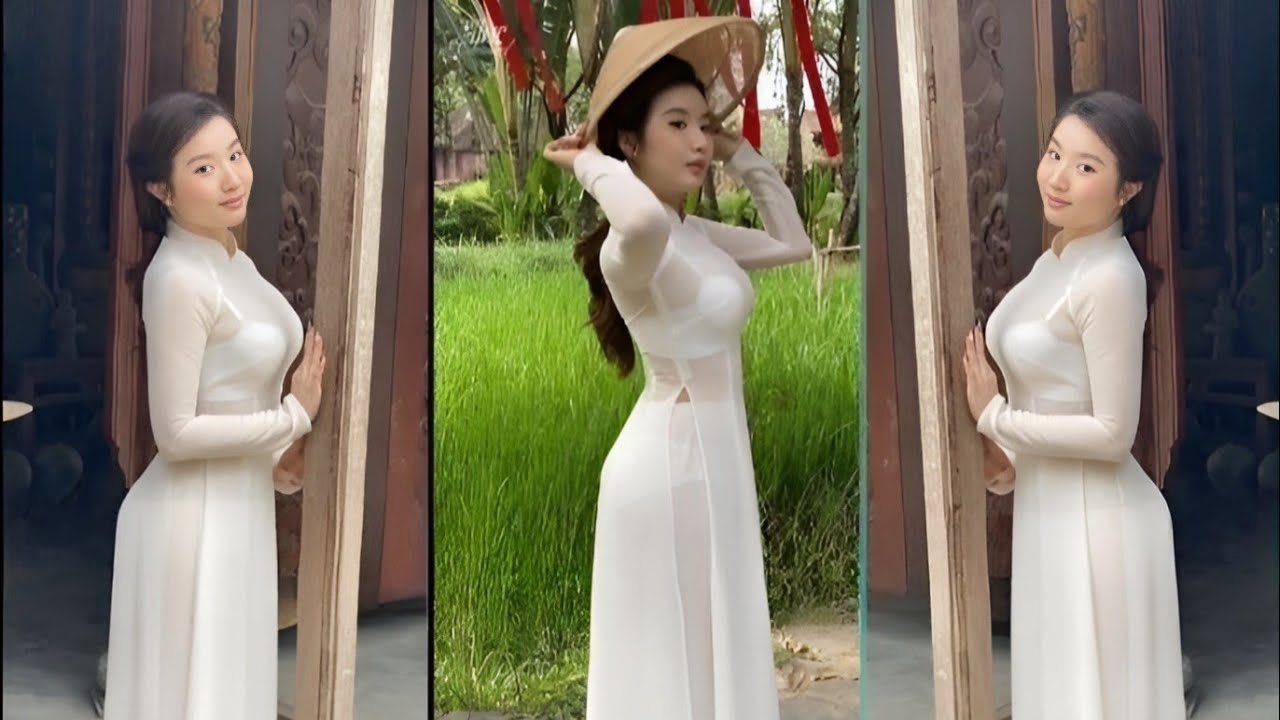 Áo dài mong manh xuyên thấu - YouTube