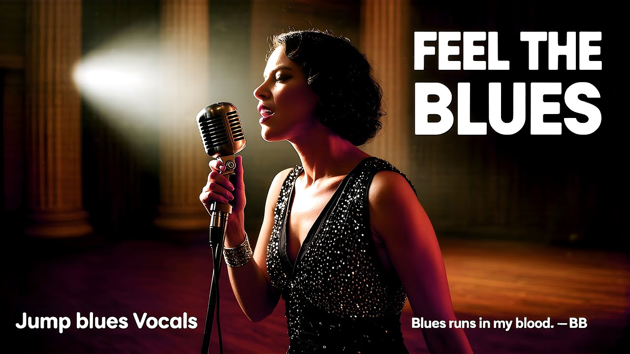 Jump Blues Vocals Authentic 1940s Style Blues Singing Performance - YouTube