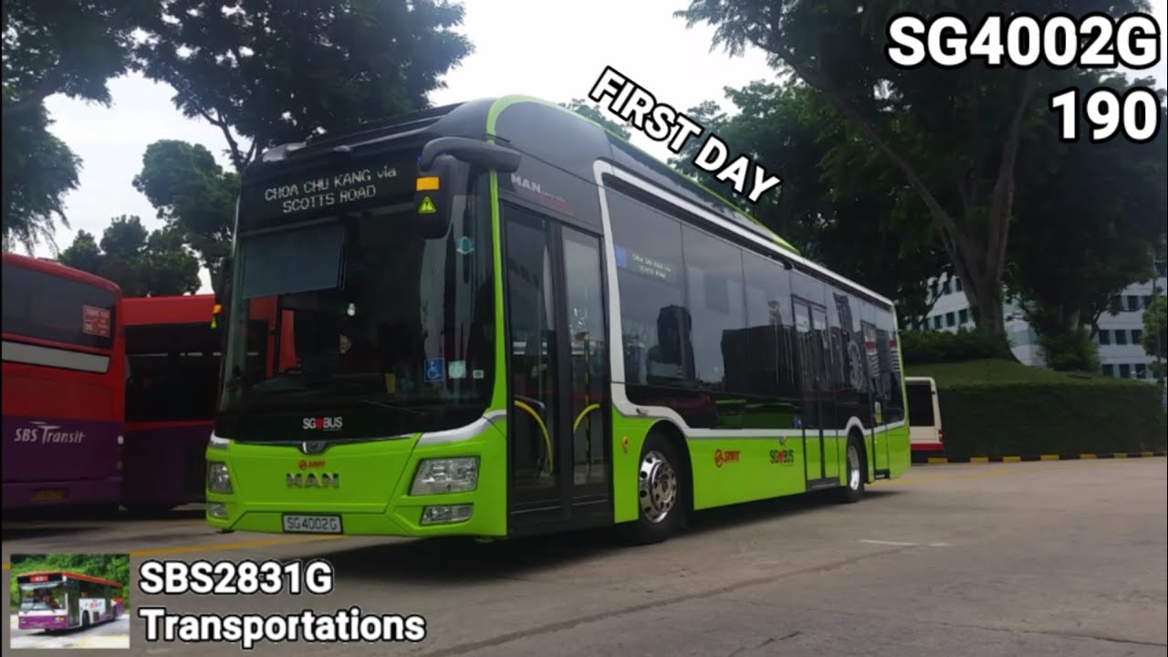 [Debut* | SG4002G | NL323F A22] SMRT Buses Trunk 190 Joyride - YouTube