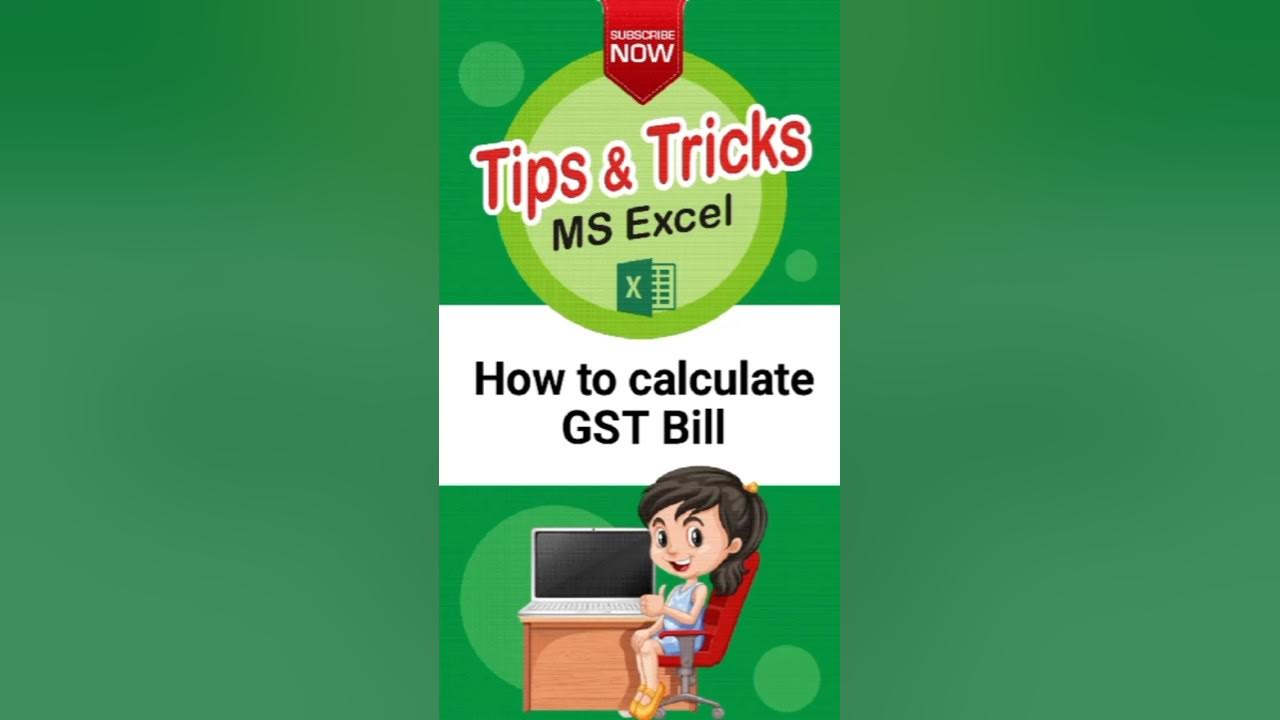Excel tips and tricks for beginners in Hindi | calculate GST bill #exceltipsandtricks # ...