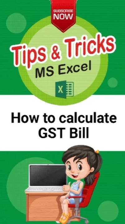 Excel tips and tricks for beginners in Hindi | calculate GST bill #exceltipsandtricks # ...